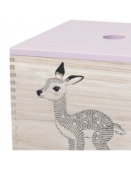 BLOOMINGVILLE storage box with fawn