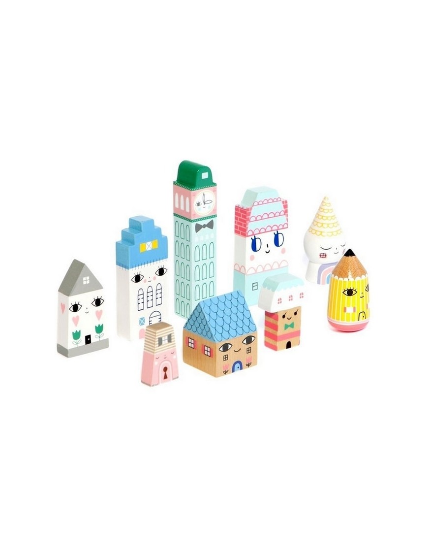Wooden doll "Suzi's city"s | Petit Monkey
