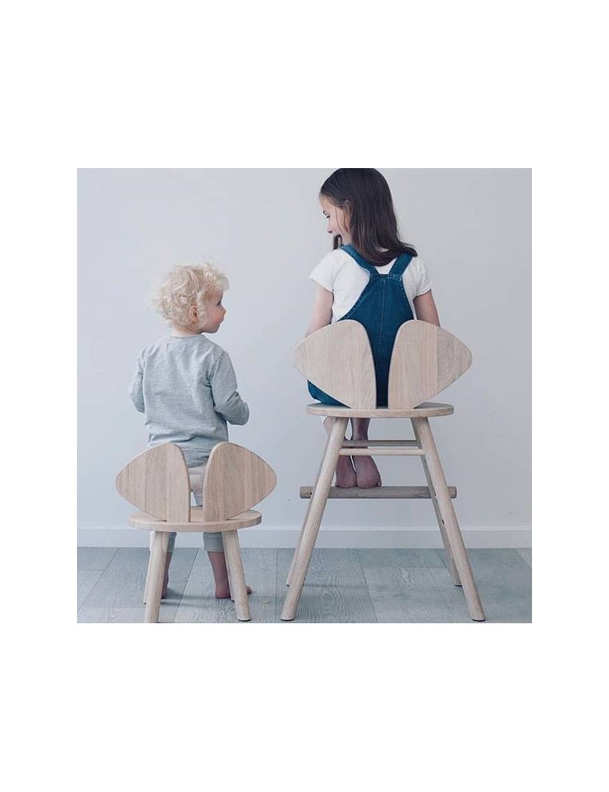 Mouse chair junior white NOFRED