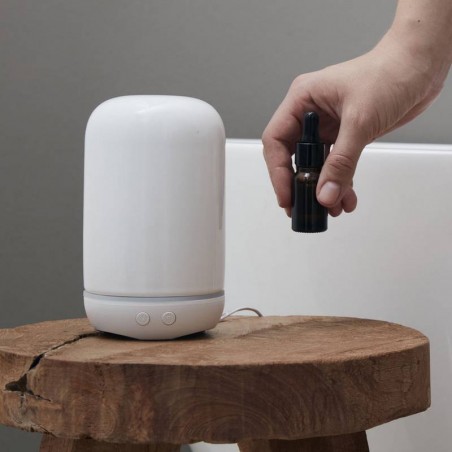 Meraki diffuser for essential oils, Vitalba, ceramic, white